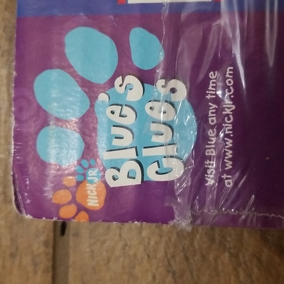 Nickelodeon | Wall Decor | Vintage Blue Clues Wallpaper Border With 4 ...